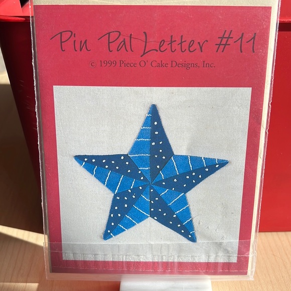 Design | Rare Pin Pal Letters By Piece O Cake Designs 1115 Uncut ...